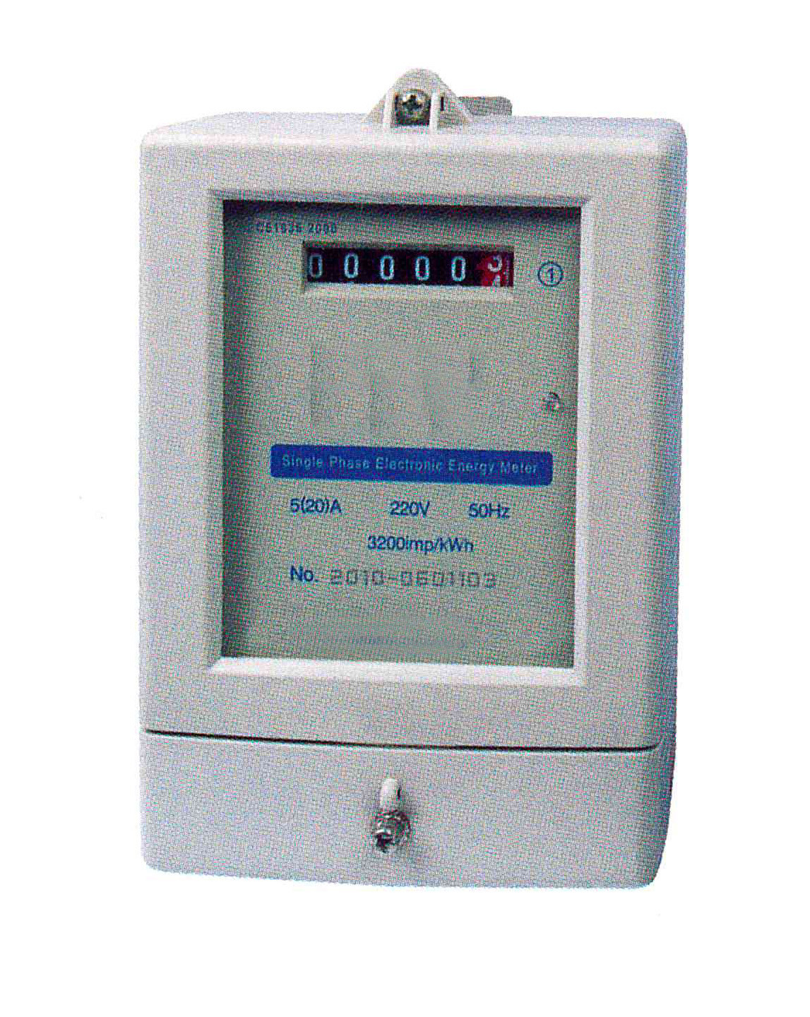DDS155 Single Phase Watt Hour Meter Anti Tamper Digital Static Electric Meter