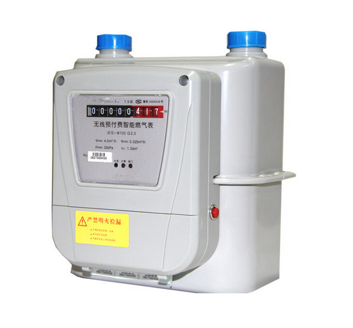 Photoelectric Directing Reading Electronic Gas Meter For AMR / AMI System