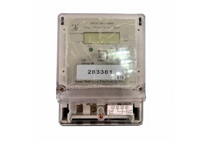 Single Phase LoRaWAN Smart Electric Meter with Remote Meter Reading ...